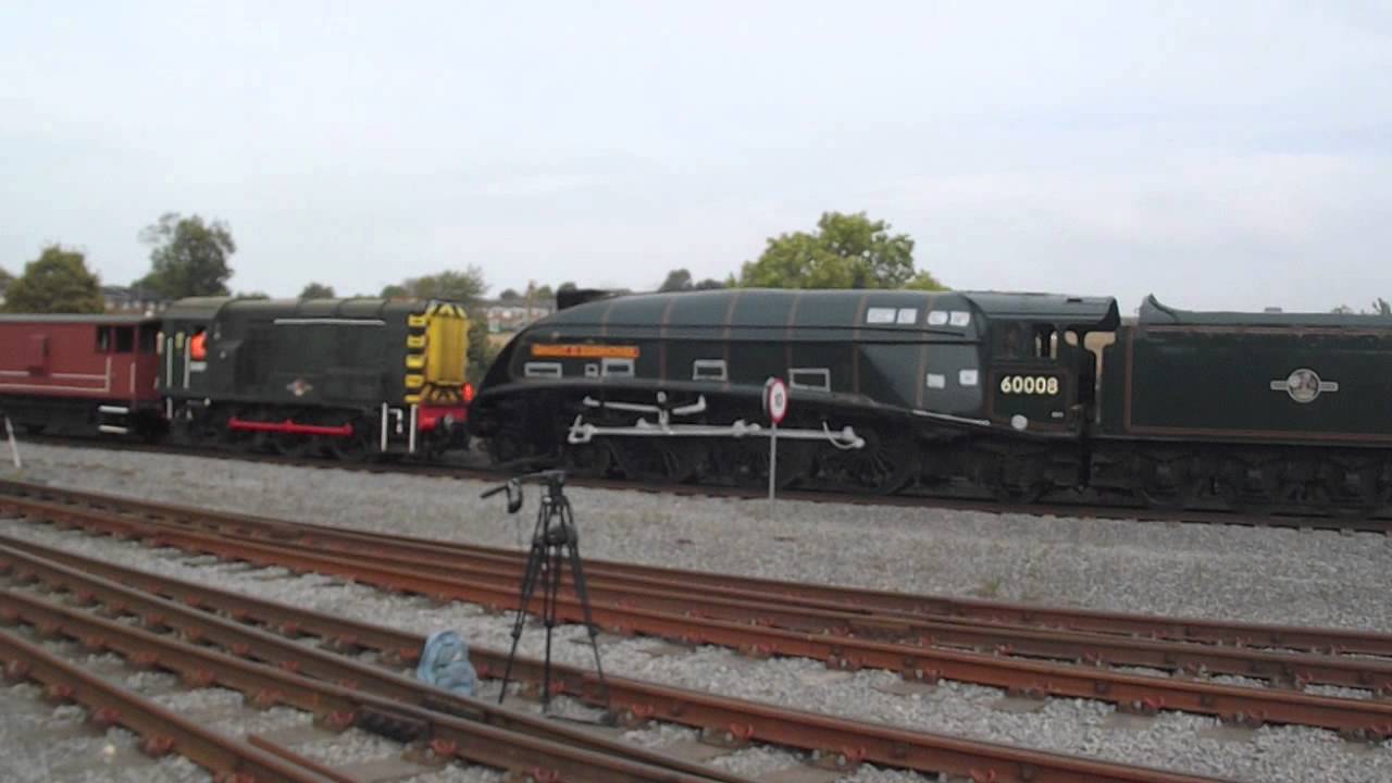 60008 Dwight D Eisenhower Moves! - YouTube