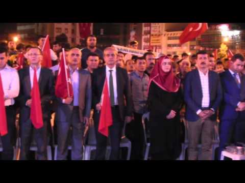 16.07.2017 ŞANLIURFA RABİA MEYDANINDA DESTAN YAZDI