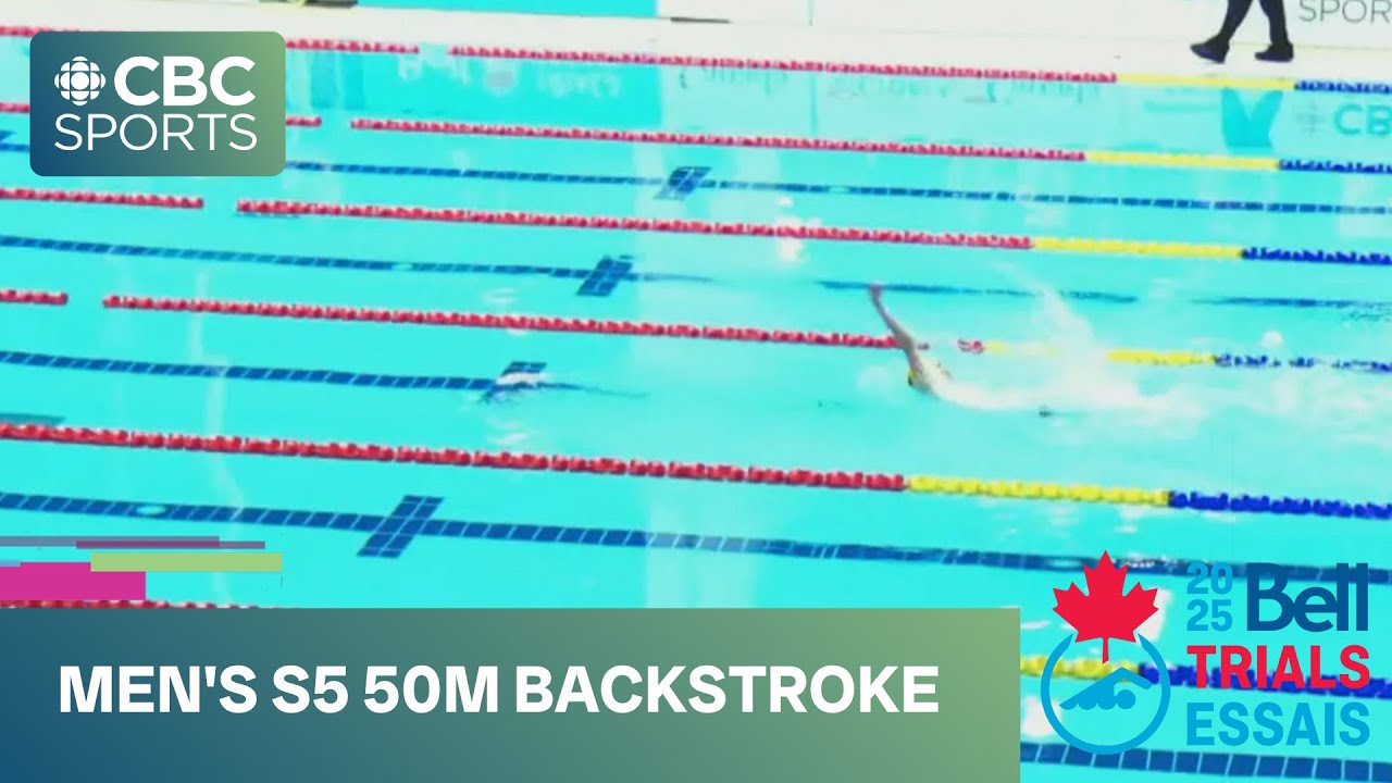 Tyson Jacob sets Canadian para record in men's S5 50m backstroke at ...