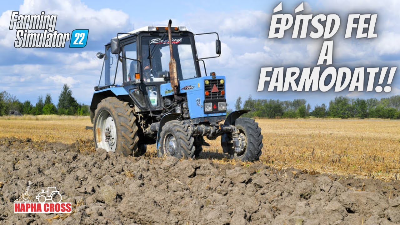 Farming Simulator 22 LIVE 🚜 | ÉPÍTSD FEL A FARMODAT!!🌾 | Logitech Farm ...