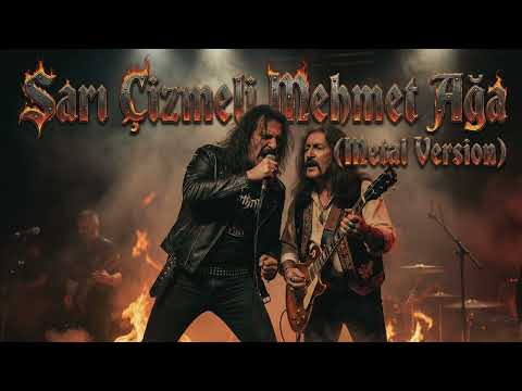BARIŞ MANÇO - SARI ÇİZMELİ MEHMET AĞA ( METAL PSYCHEDELIC DARK) (AI COVER) #ai #popular #keşfet