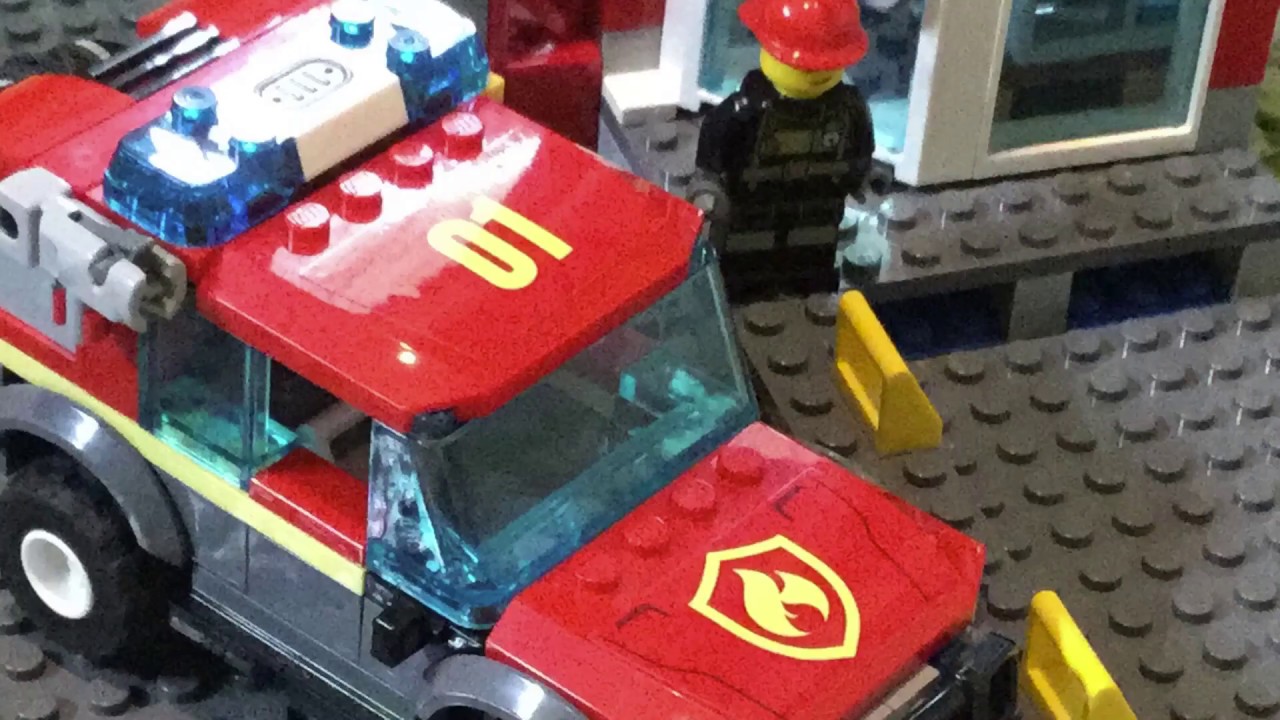 My Own LEGO City Fire Commercial - YouTube