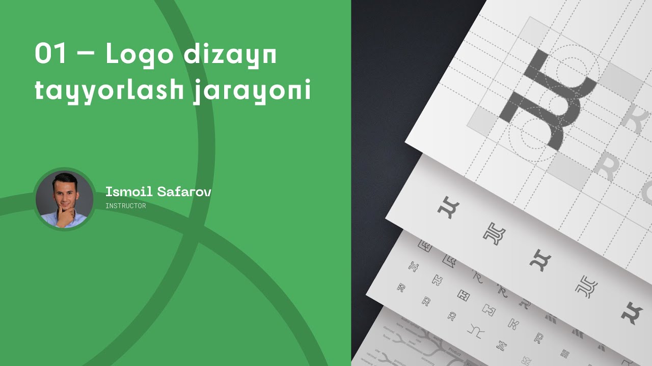 30 — Logo dizayn tayyorlash jarayoni - YouTube
