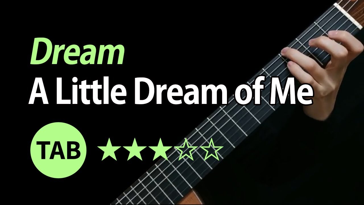 Dream a Little Dream of Me - Tab & Lesson - YouTube
