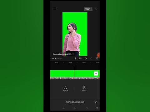 How To Convert Normal Video To Green Screen Video #capcuttutorial # ...