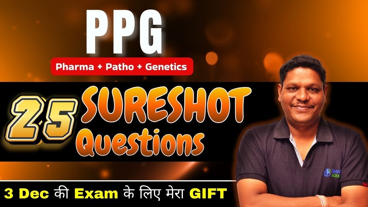 RUHS 2025 4th Sem Special: PPG Important Questions | RUHS Pharmacology ...