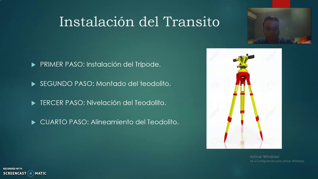 Aplicaciones del transito en la topografía - YouTube
