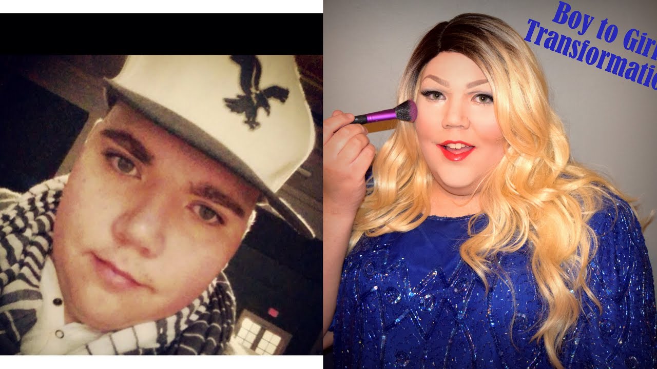Victoria Obvious Boy to Girl Transformation #FishyDaytimeMakup - YouTube