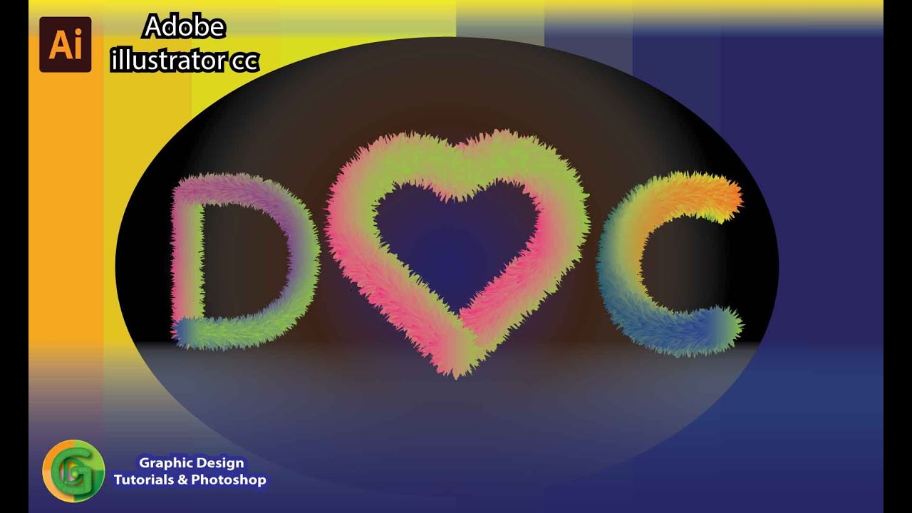 how to make Love Adobe illustrator cc Create Advanced 3D Vector Text in ...