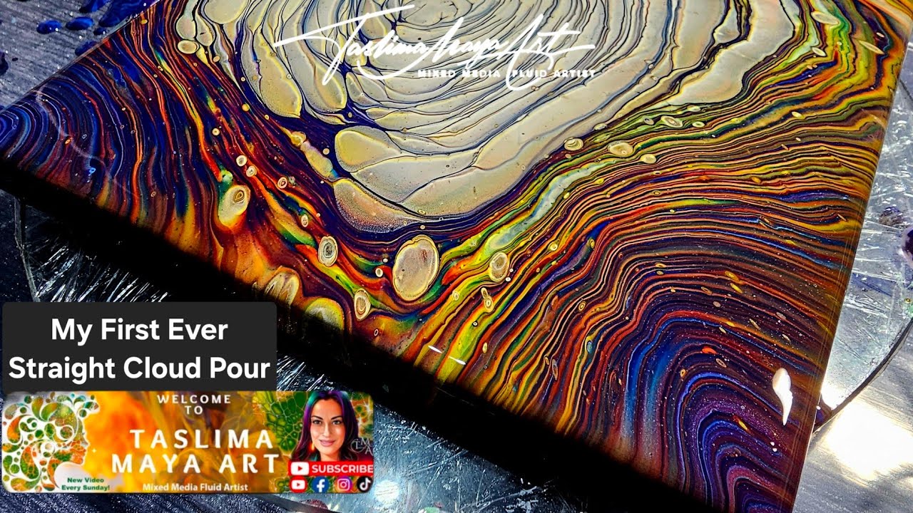 128 BEGINNERS Cloud Pour Painting : Your Exciting Guide to Success! 🫗 😍 ...