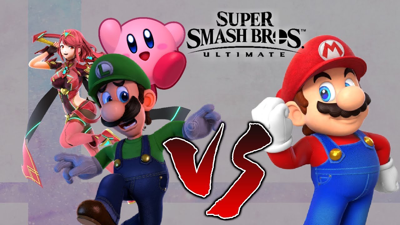 Super Smash Bros. Ultimate - Online Match 28: Mario Vs Nintendo Cast ...