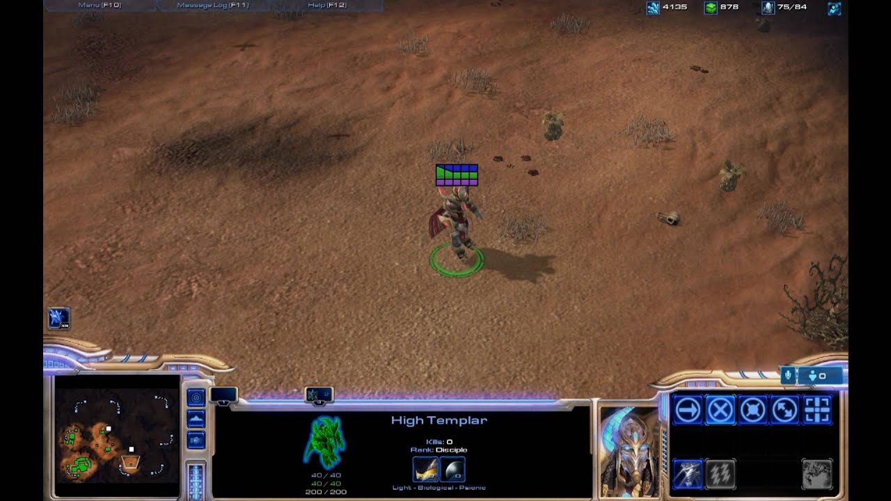 HD Starcraft 2 Protoss High Templar Voice Over Sound - YouTube