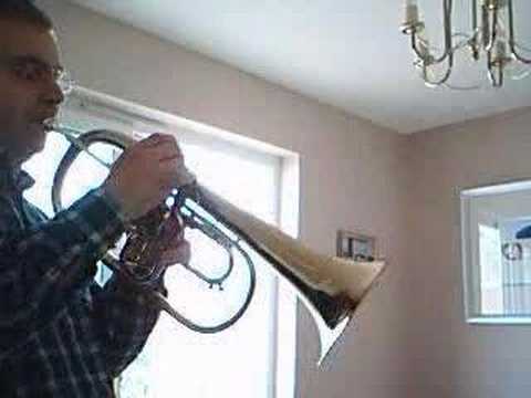 Me playing desafinado on the forward facing tenor horn - YouTube