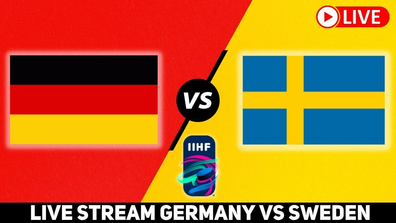 GERMANY vs. SWEDEN WJC LIVE STREAM | IIHF Ice Hockey World Junior ...