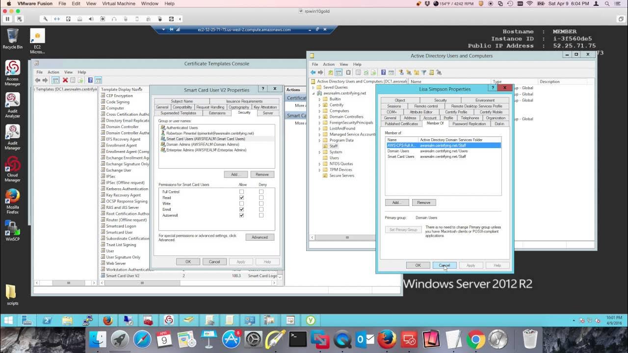 Centrify-AD-Yubikey Lab: Securing Windows Access and Privilege Elevation (1/3) - YouTube