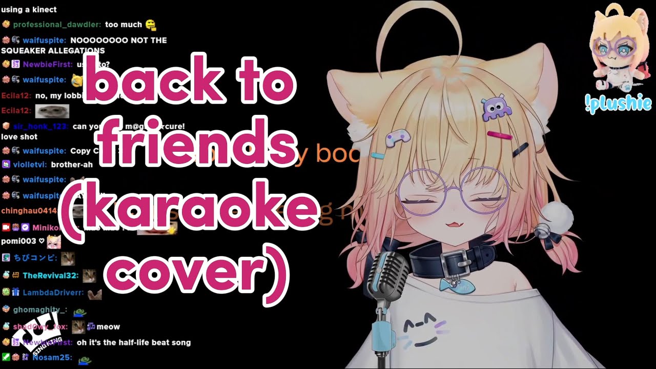 MinikoMew sings back to friends by Sombr (8/29/25) - YouTube