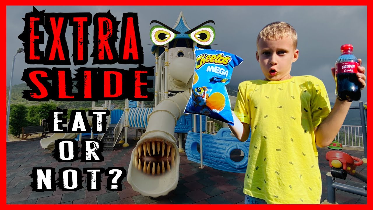 How to feed the Eater slide? What does the Kids EATER SLIDE eat? - YouTube