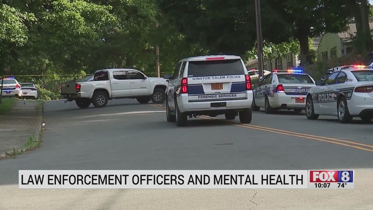Law enforcement officers work to develop healthy mental health ...