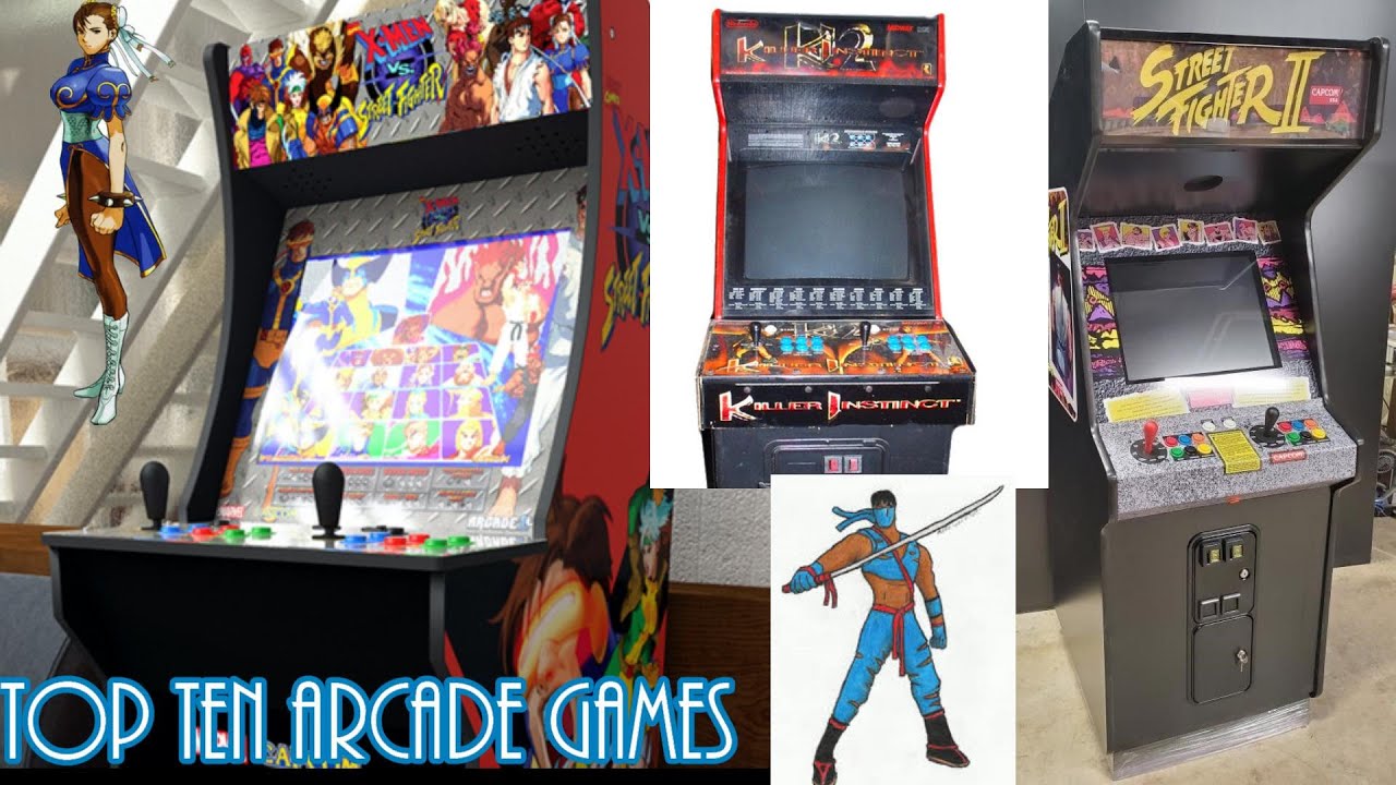Top 10 Arcade Games Of All Time! - YouTube