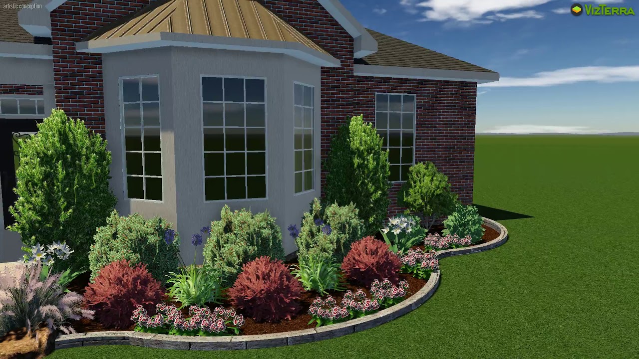 Green Landscape Design - YouTube