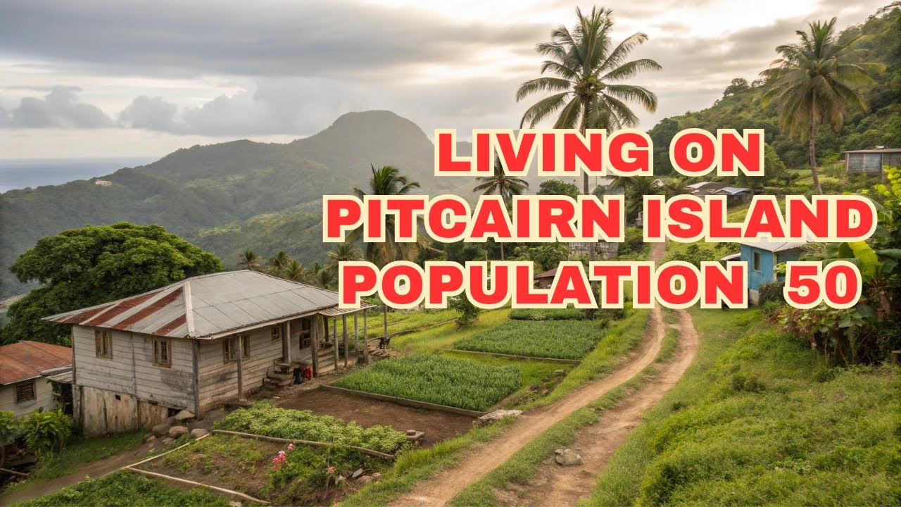 No Airport. No Hospital. 50 People. This Is Pitcairn Island - YouTube