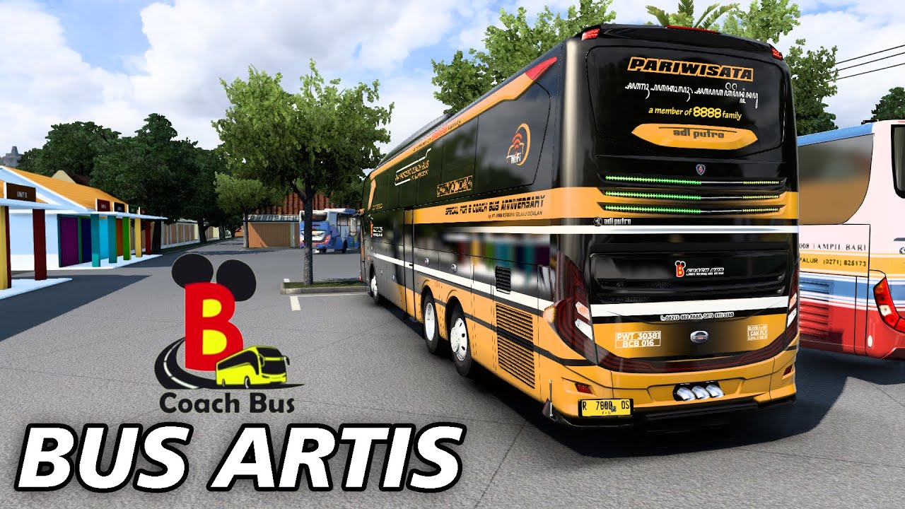 BUS ARTIS B COACH BUS PHOENIX TRONTON KNALPOT RACING | ETS2 - YouTube
