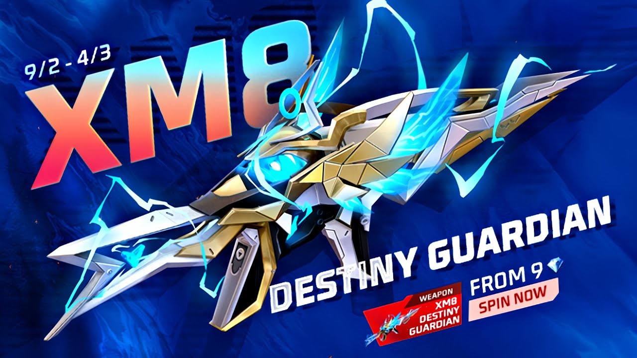 I Got Evo XM8 Skin Destiny Guardian In 🆓 Fire | Finally Evo XM8 ️Gun ...