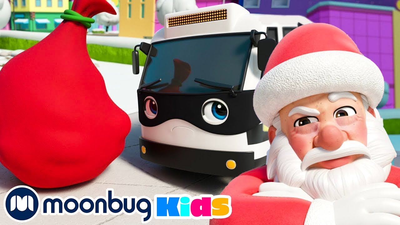 Bandit Bus Stole Christmas Presents - Go Buster | Buses For Children ...