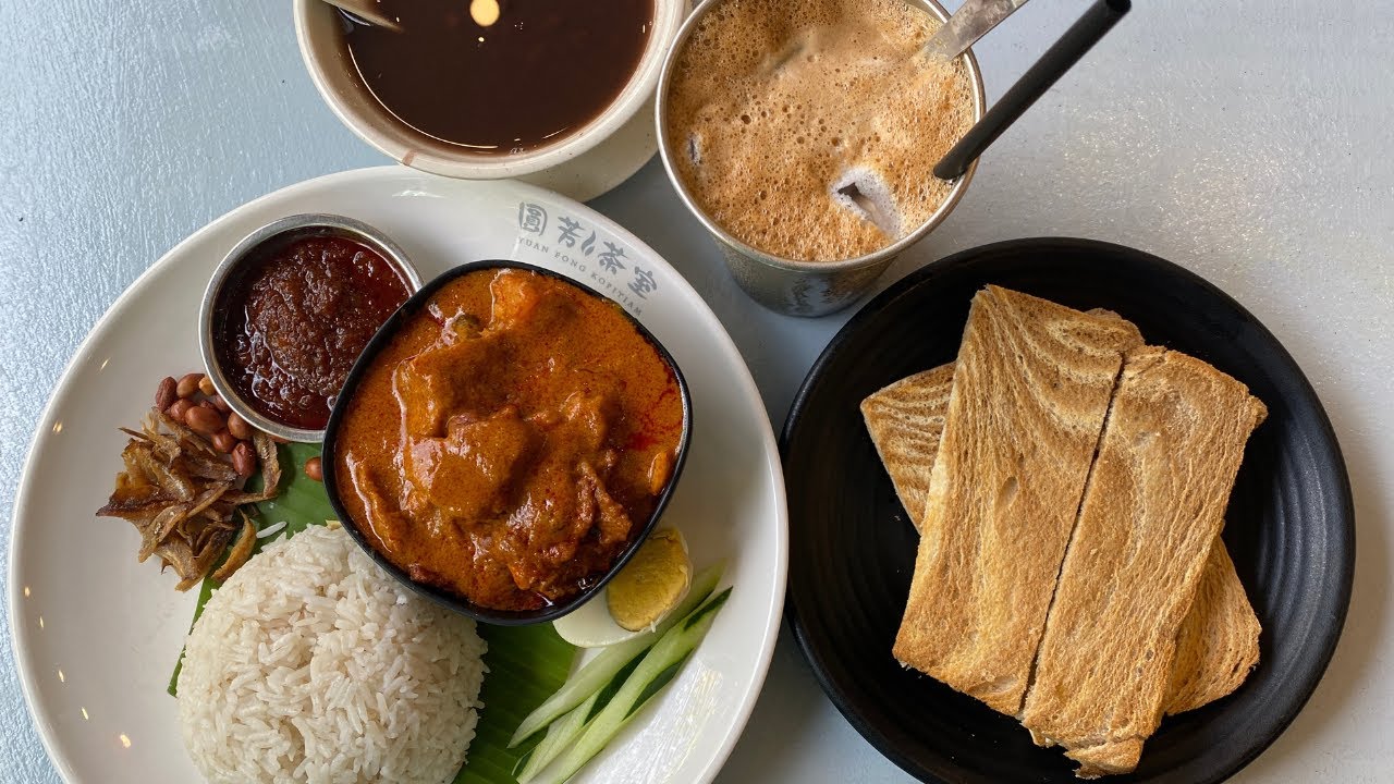 Authentic Ipoh food here in Cheras. Love their white coffee, toast ...