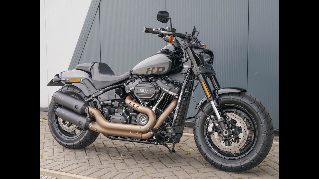 2023 Harley-Davidson Fat Bob 114 @WCHD, Glasgow, Scotland - YouTube