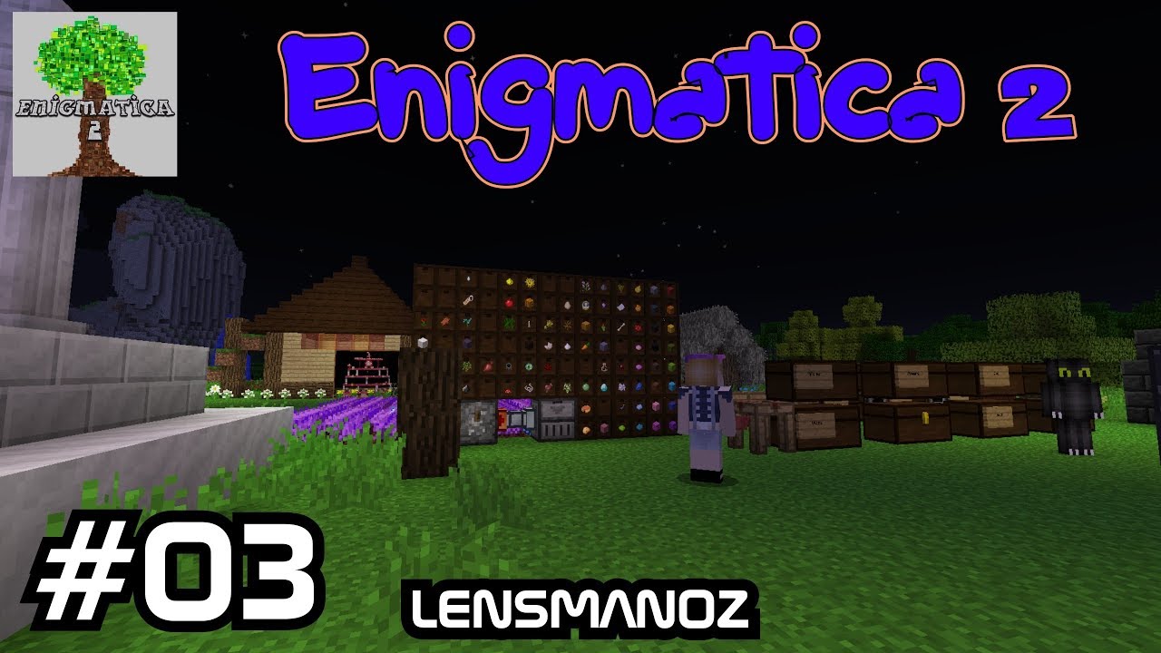 Minecraft - Enigmatica 2 Family Series - Ep 3 - YouTube