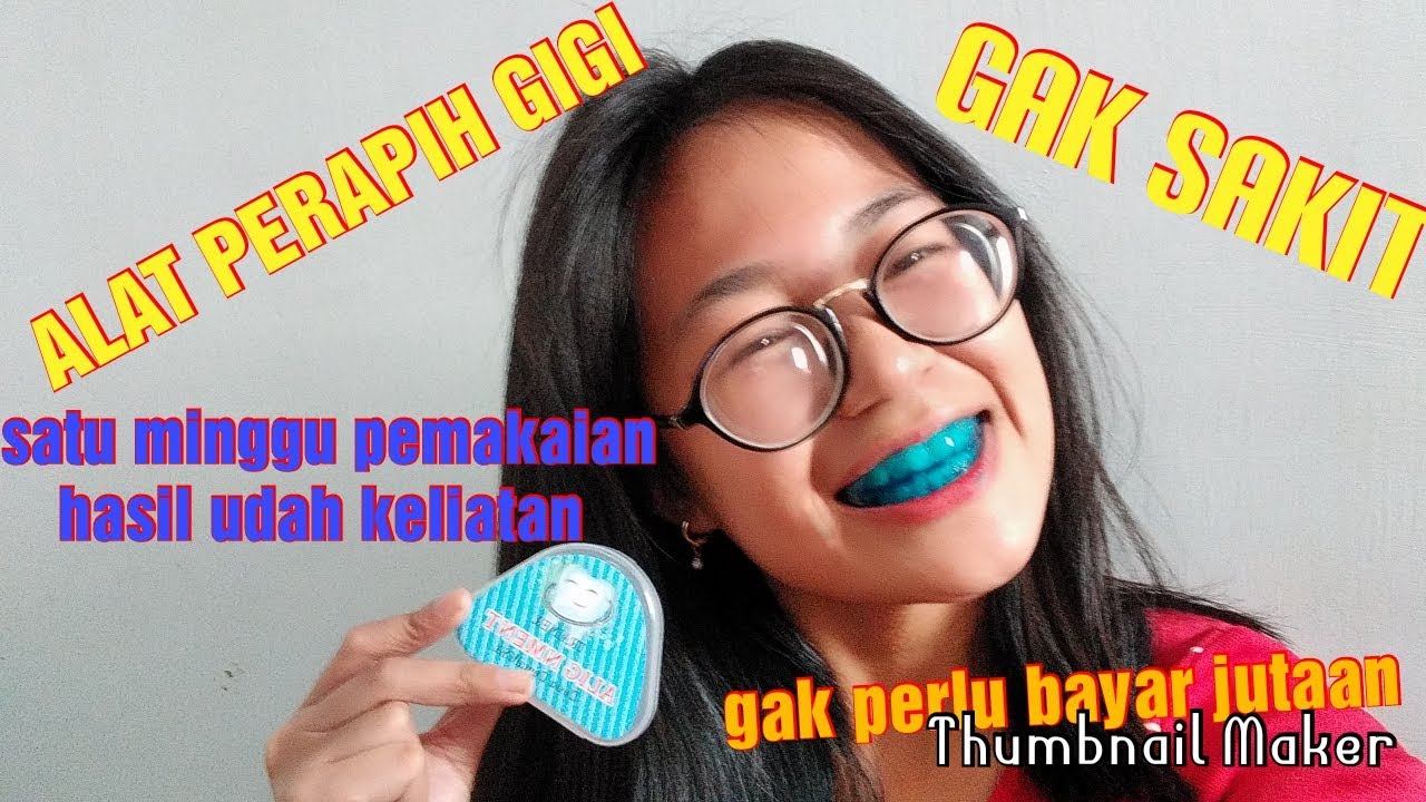 Penggunaan Alat Perapi Gigi Selama Seminggu Trainer Alig Nmen Youtube