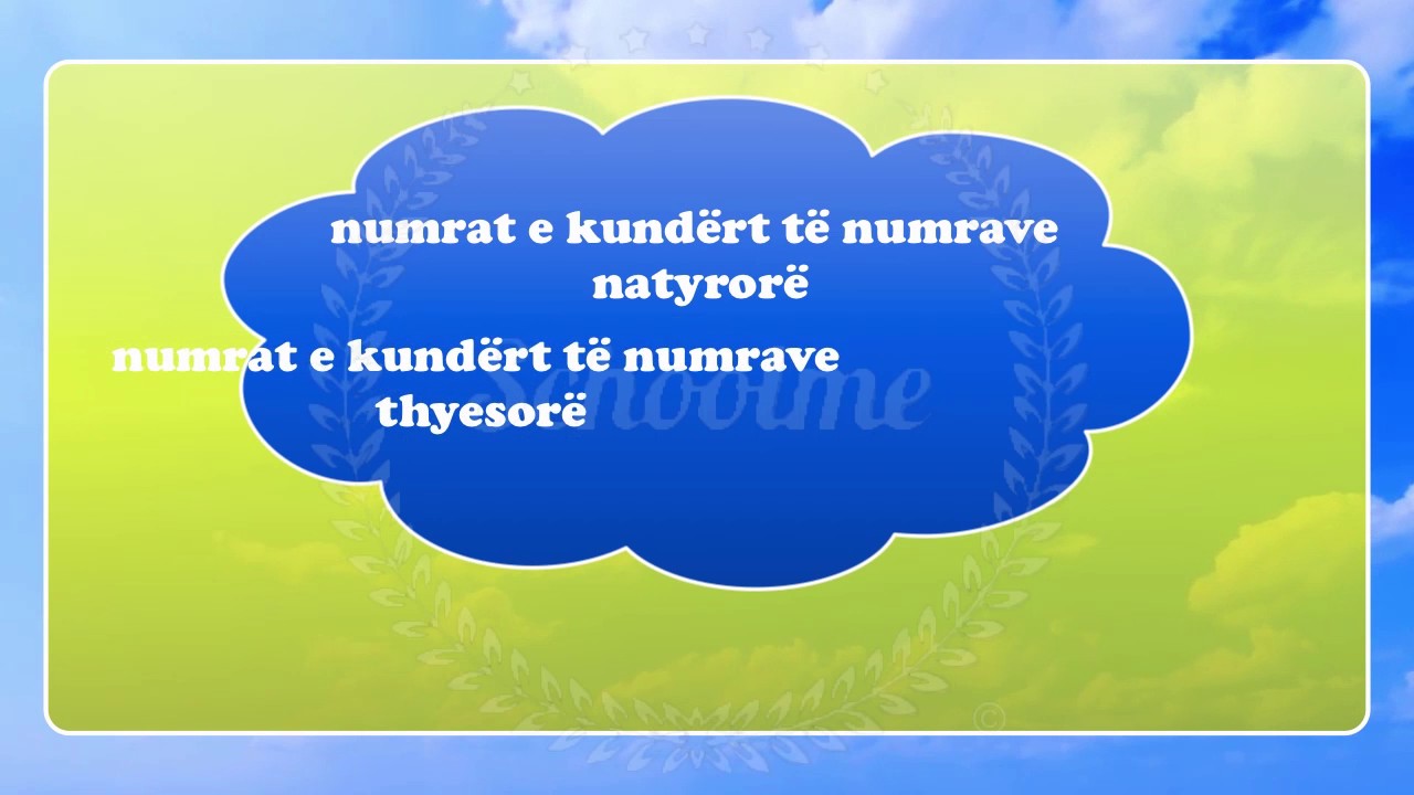 Matematika Klasa 7 : Mësimi 2 : Numrat e plotë - YouTube