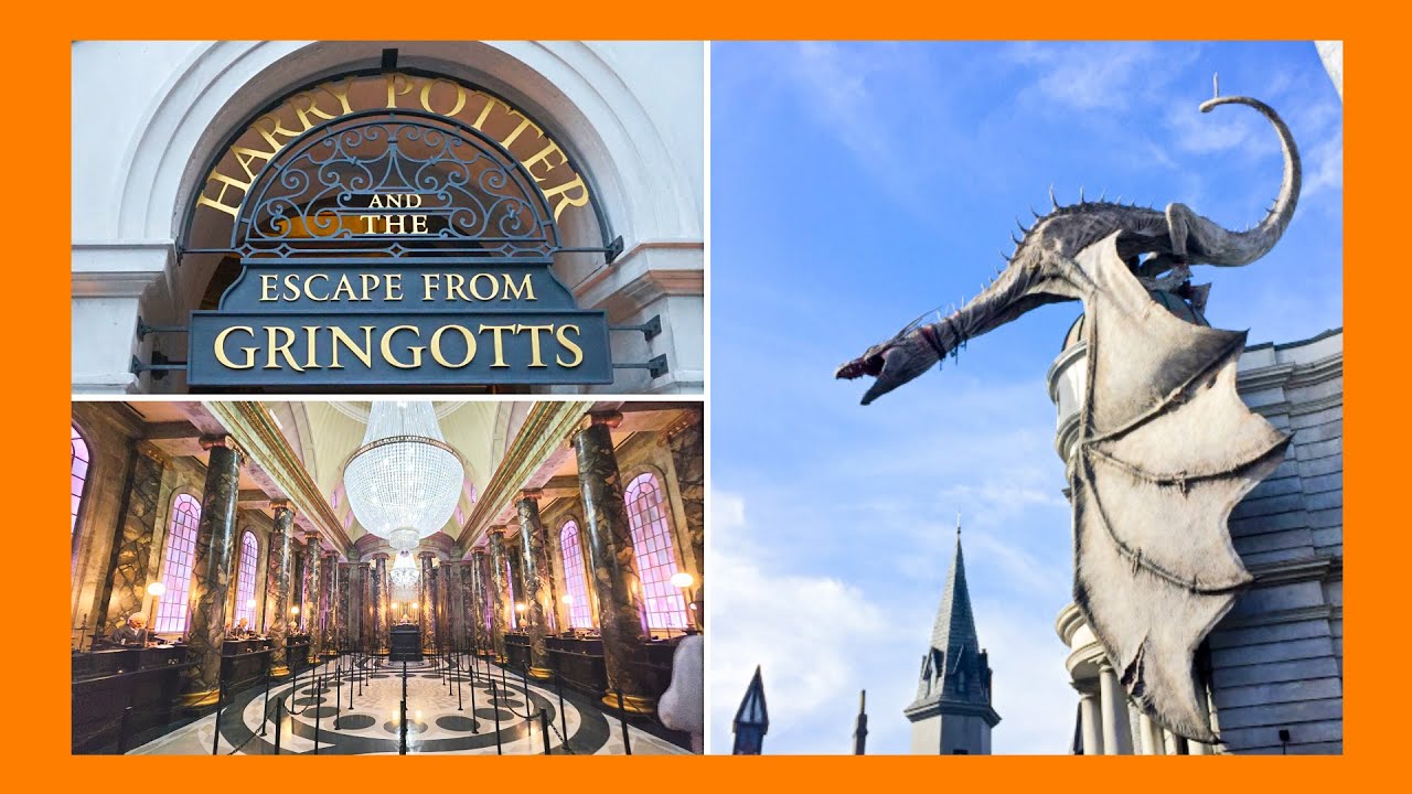 [FULL POV] Harry Potter and the Escape from Gringotts - Universal ...