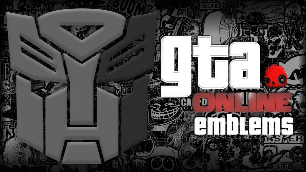GTA V - Autobots Logo (Transformers) Emblem Tutorial ( Grand Theft Auto ...