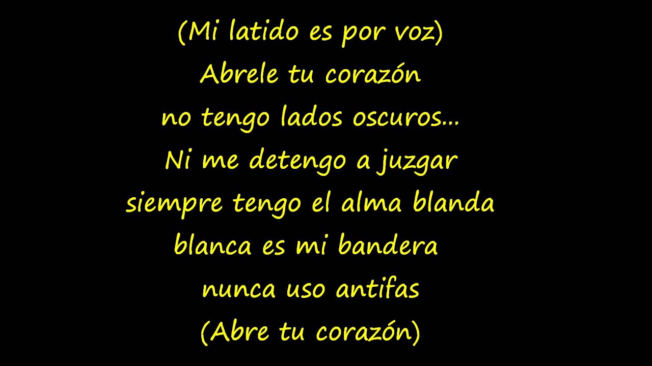 abre tu corazon-olga tañon letra - YouTube