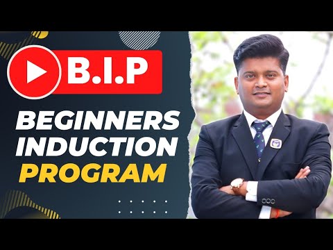 Begginers Induction Program (BIP Training) - YouTube