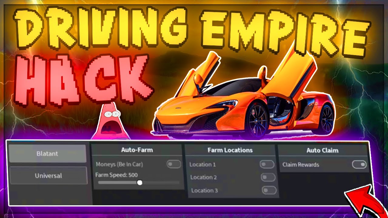Roblox Driving Empire Script Hack | AUTOFARM, FARM MONEY, TELEPORT ...