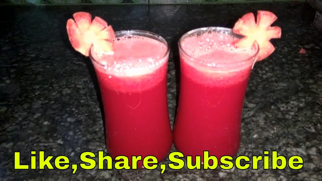 Gajar Ka Juice in Hindi-(cookEasy) || How to make carrot juice at Home ...