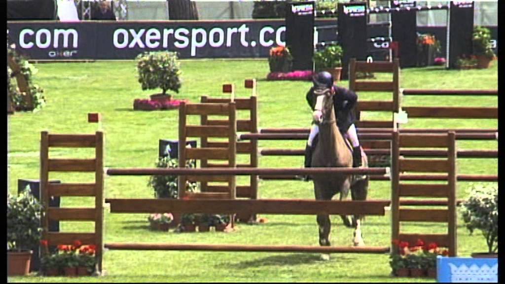 David Usón con Jasmina des Pins en la Global Champions Tour Gran Premio ...