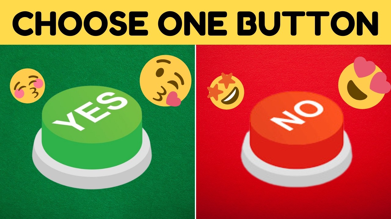 Choose One Button - YES or NO Challange | Knowledge#58 - YouTube