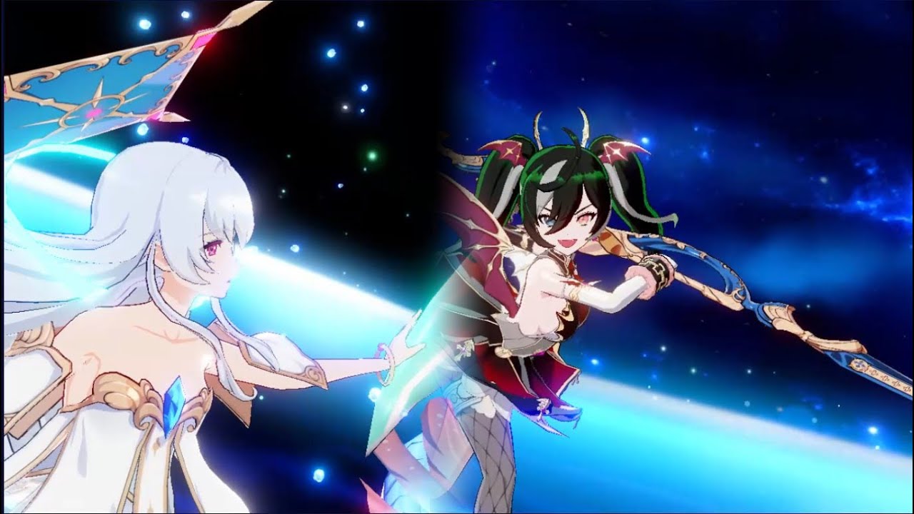 [Outerplane] Laplace & Beth Character Summoning Animation - YouTube