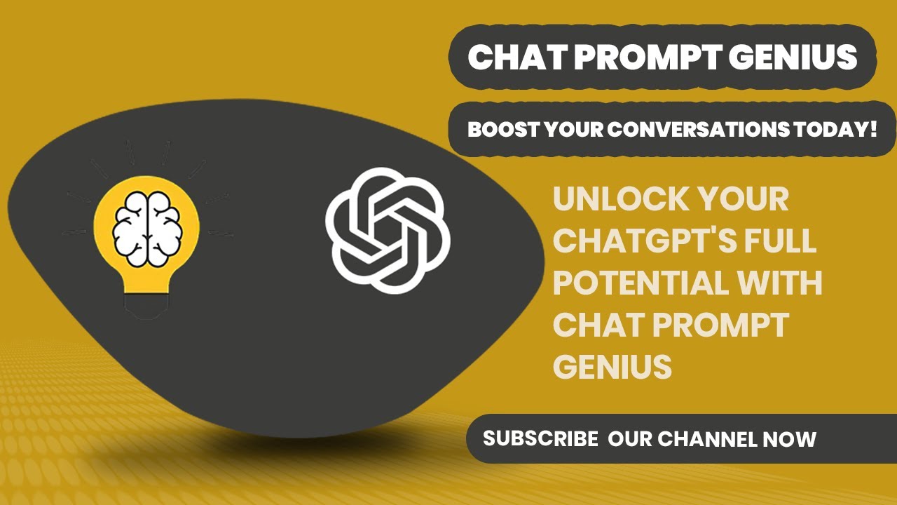 Unlock Your ChatGPT's Full Potential with Chat Prompt Genius - Boost ...
