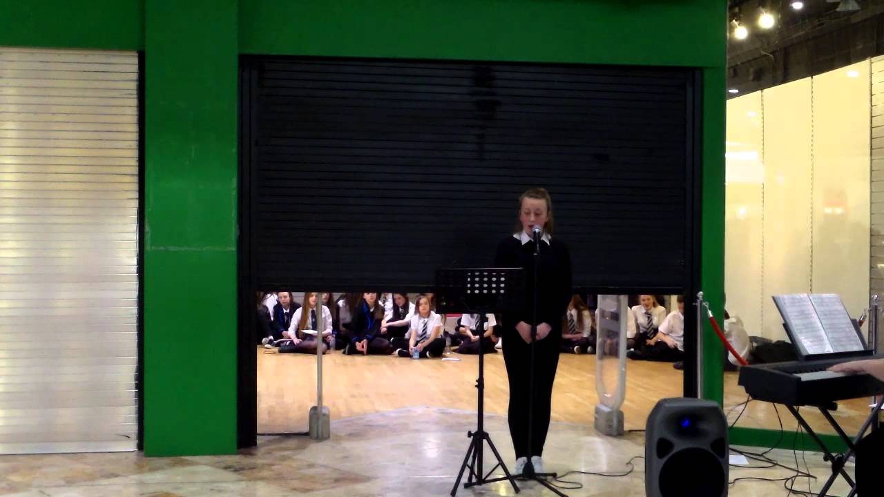 Viewforth High School: The Mercat Centre Taylor Curran 'Over the Rainbow' - YouTube
