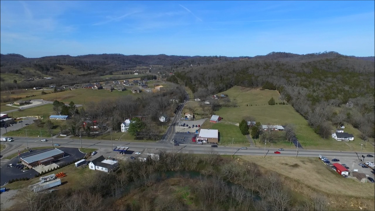 Drone flies Woodbury Tn. - YouTube