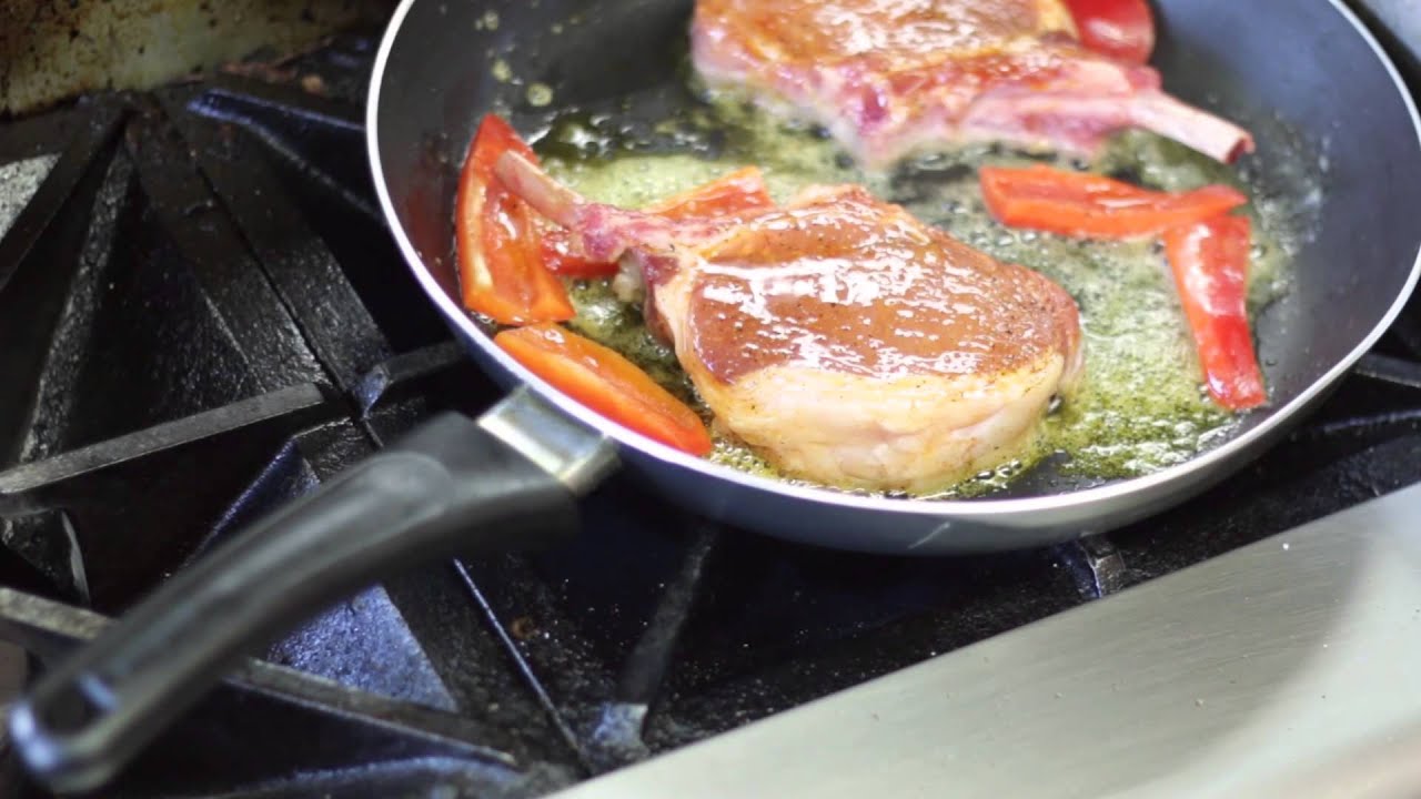 Rastelli Frenched Pork Rib Chop - YouTube