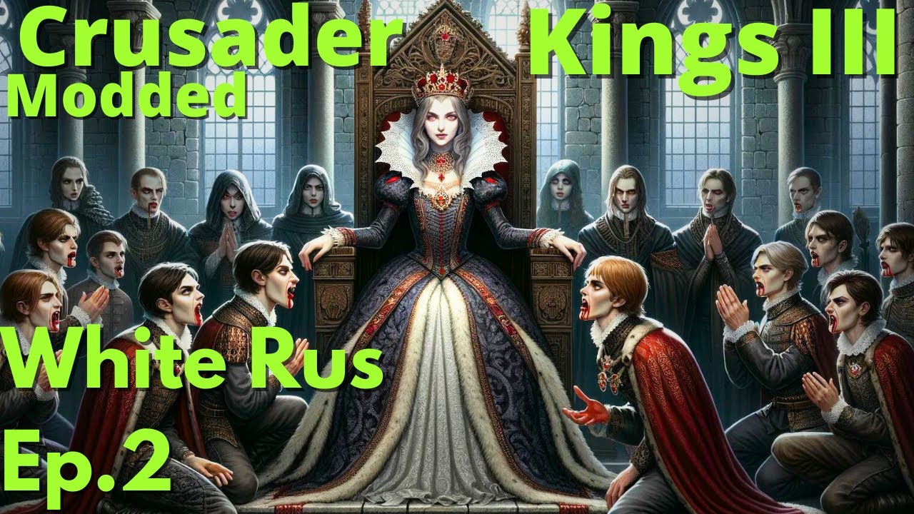 Building a base of power! CK3 Modded - PoD Mod White Rus Ep.2 - YouTube