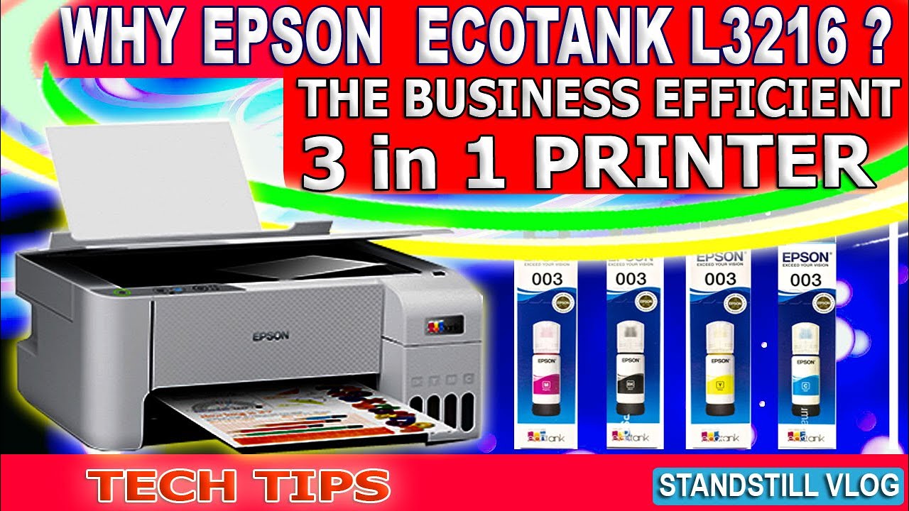 The Epson EcoTank L3216 | For Best Printing Experience - YouTube