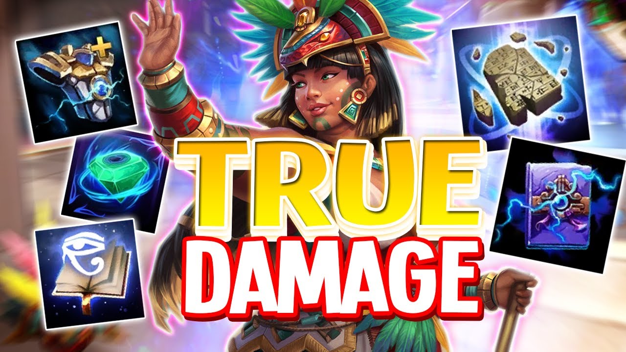 I Tried to Win a 4v5 WITH THIS TRUE DAMAGE SMITE BUILD! - YouTube