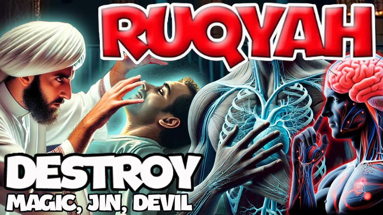 ULTIMATE RUQYAH to Remove BLACK MAGIC from BRAIN Expel Devils Inside it ...